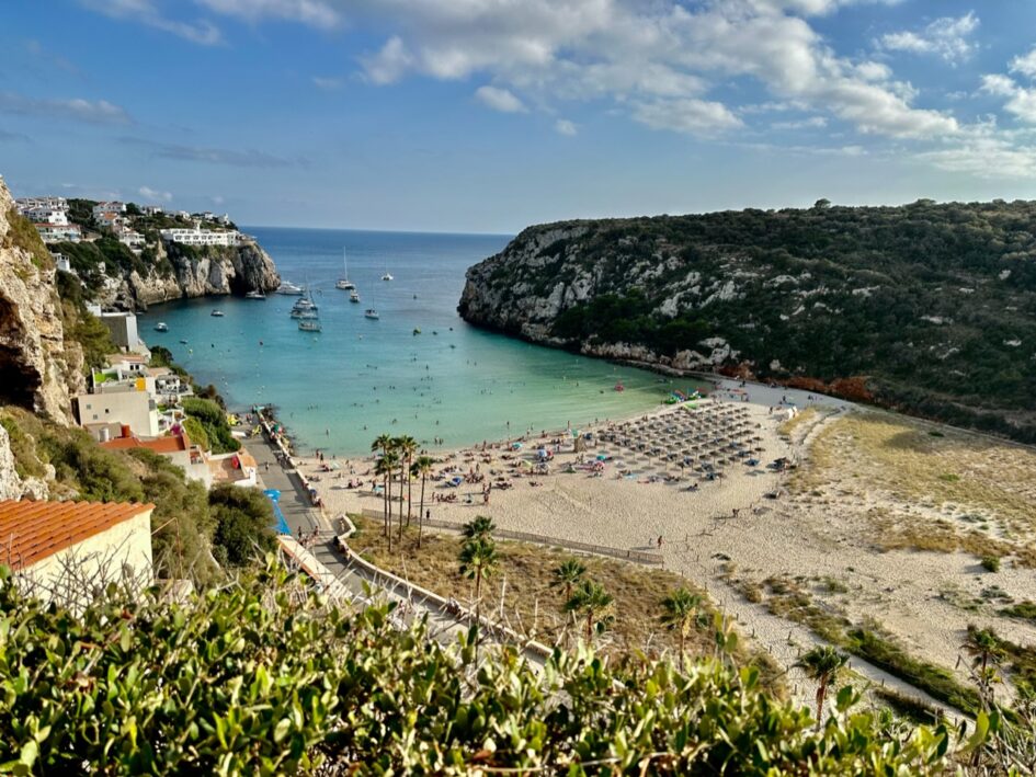 Carte Des Plus Belles Plages De Minorque | Univers'Elles